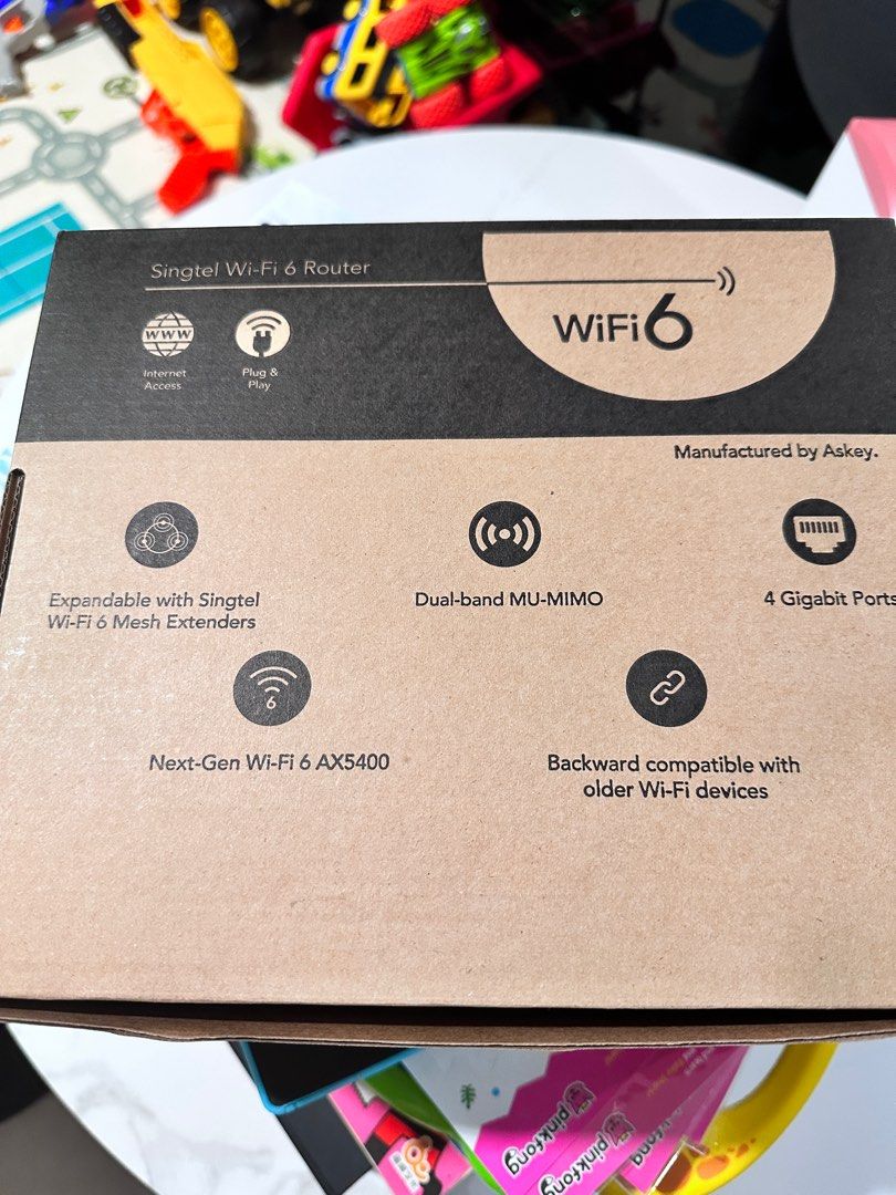 Singtel wi-fi 6 Router, Computers & Tech, Parts & Accessories, Networking on Carousell