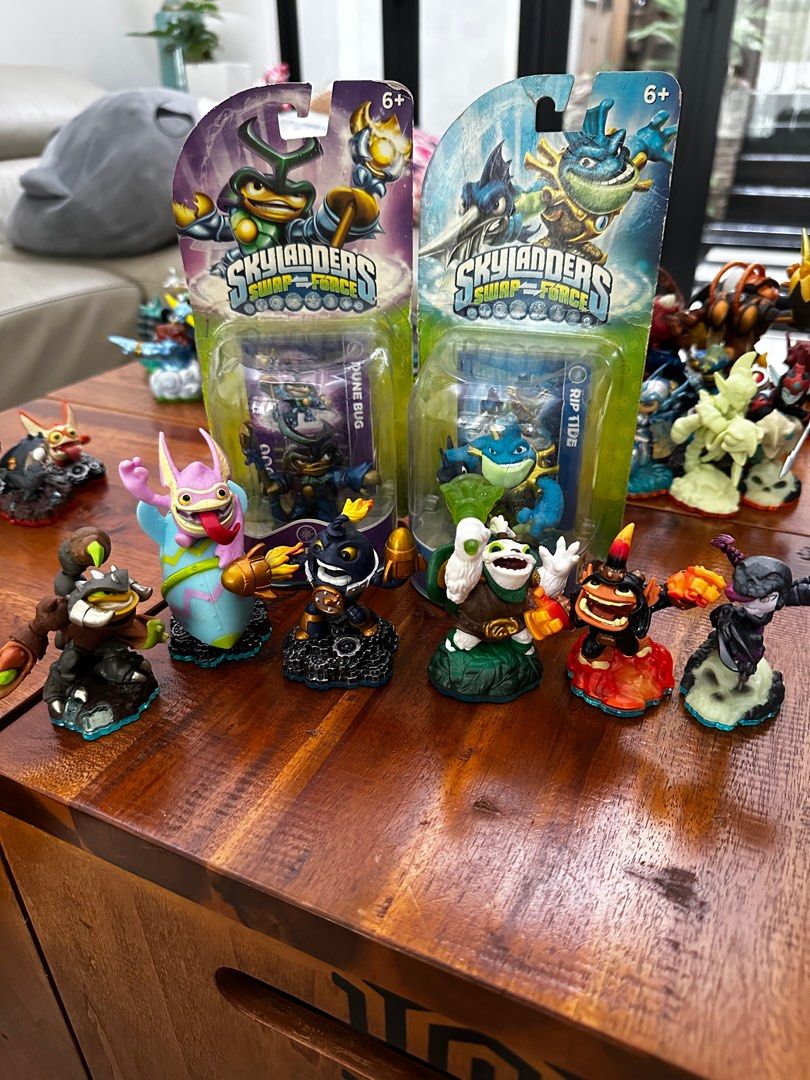 Skylanders avatar and trap Trap team swap force giants spyro adventure ...