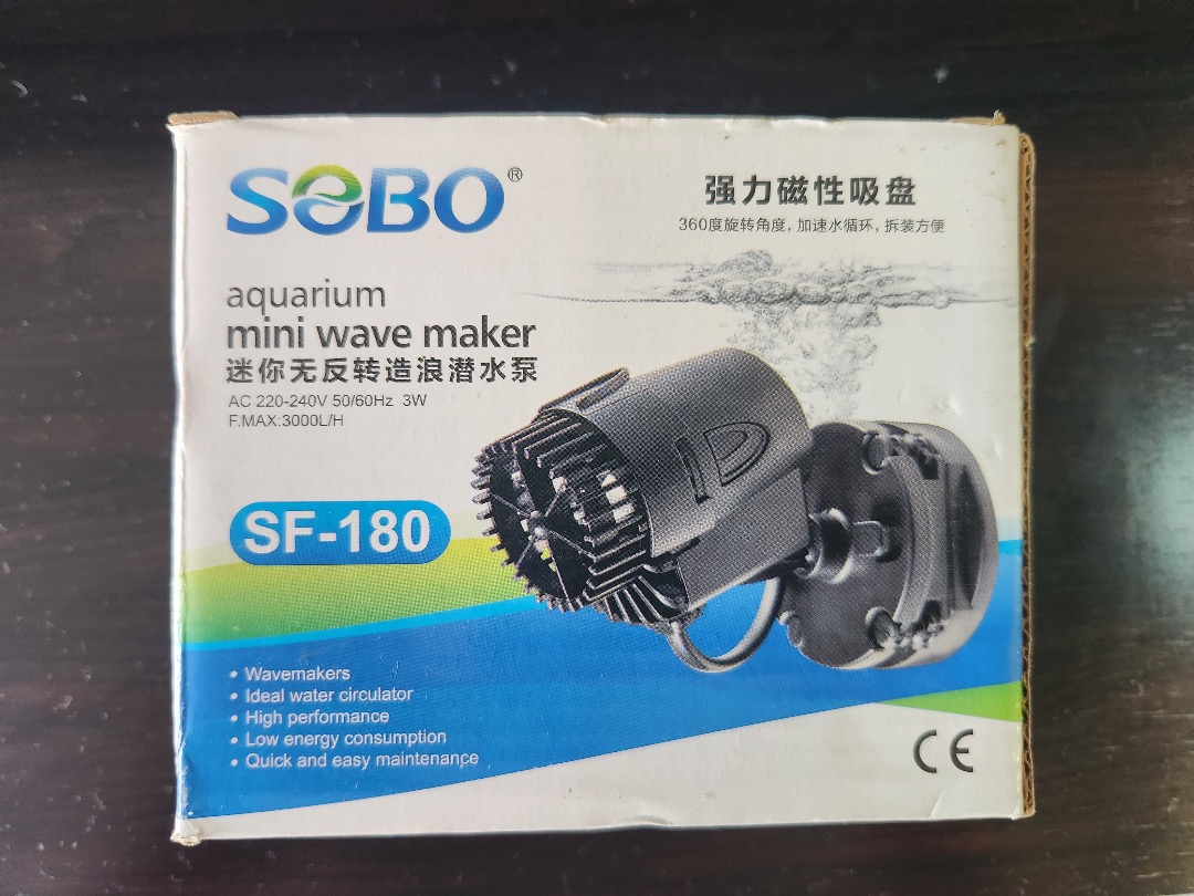 SOBO SF-180 Wave maker, Pet Supplies, Homes & Other Pet Accessories on Carousell