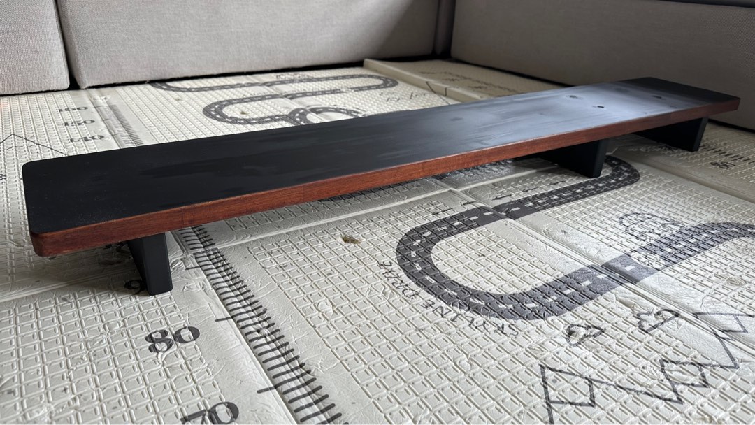 Solid Wood Monitor Riser, Furniture & Home Living, Furniture, Shelves ...