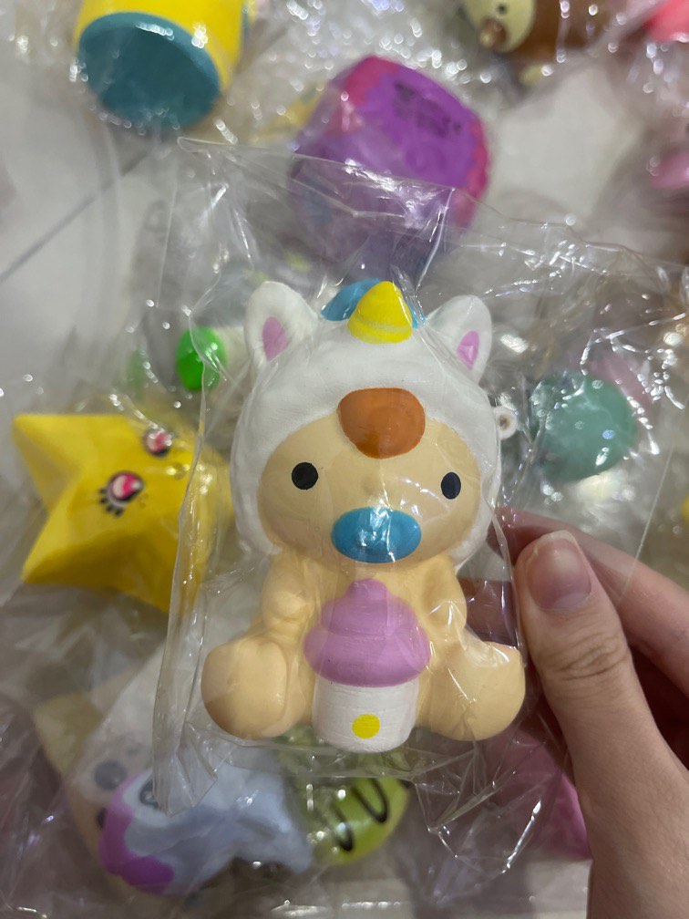 Squishy licensed smooshy mushy baby unicorn, Toys & Collectibles ...