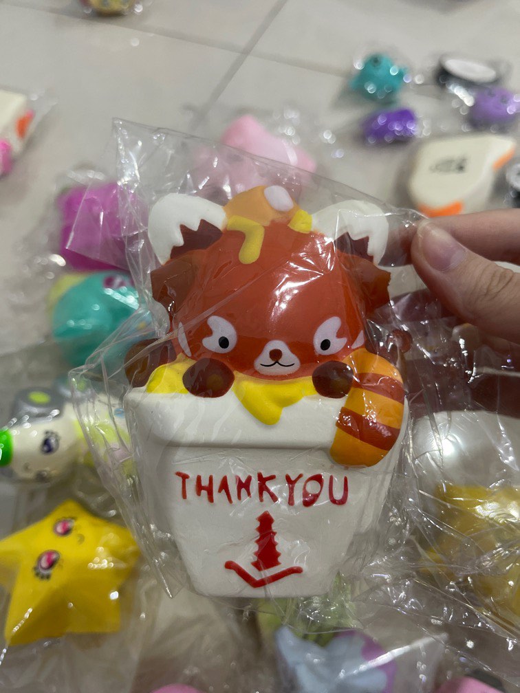 Squishy licensed smooshy mushy bento, Toys & Collectibles, Mainan di ...