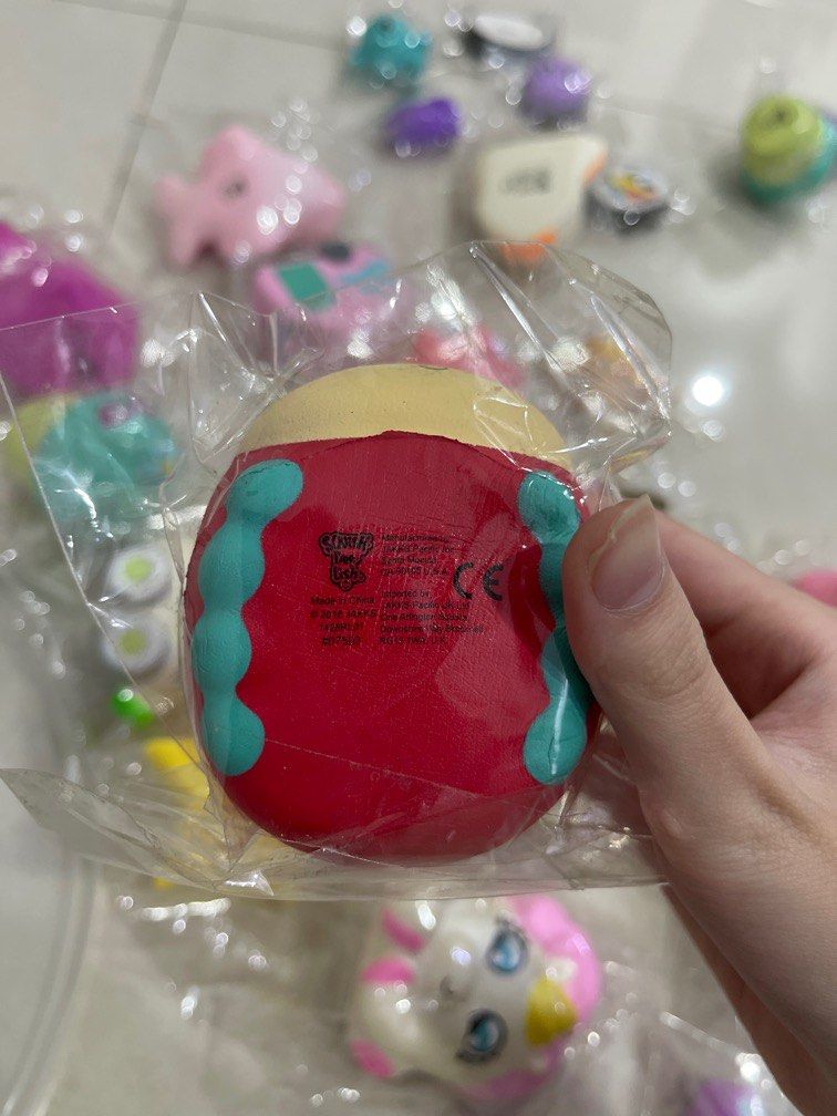 Squishy licensed squish dee lish red labybug, Toys & Collectibles ...