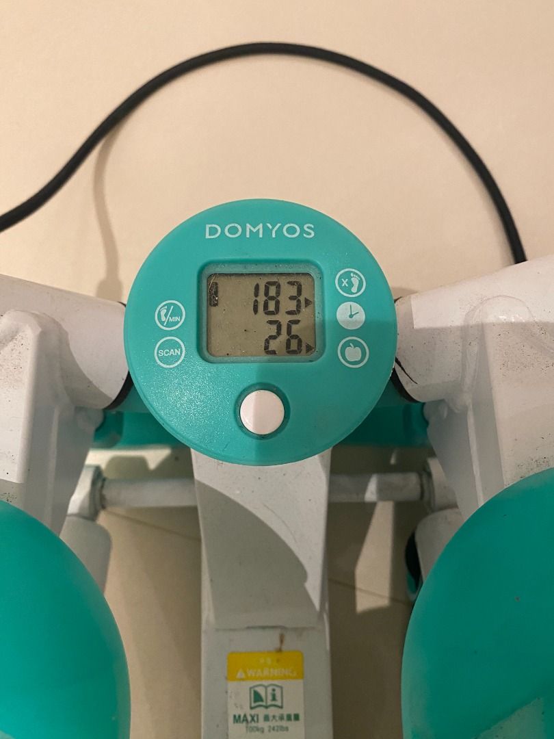 Stepper Excercise Machine with Elastics for Total Body Toning, Sports ...