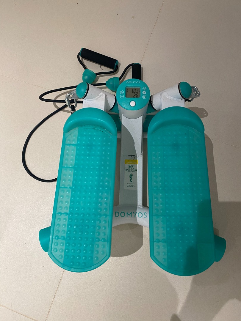 Stepper Excercise Machine with Elastics for Total Body Toning, Sports ...