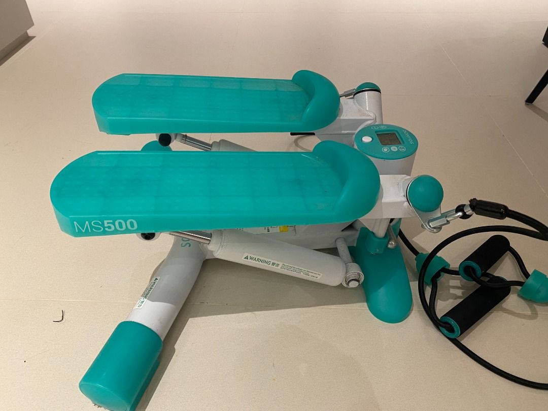 Stepper Excercise Machine with Elastics for Total Body Toning, Sports ...