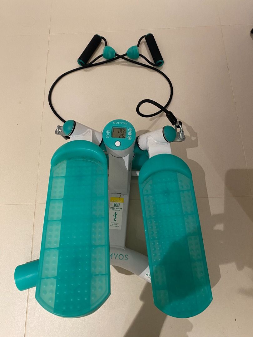 Stepper Excercise Machine with Elastics for Total Body Toning, Sports ...