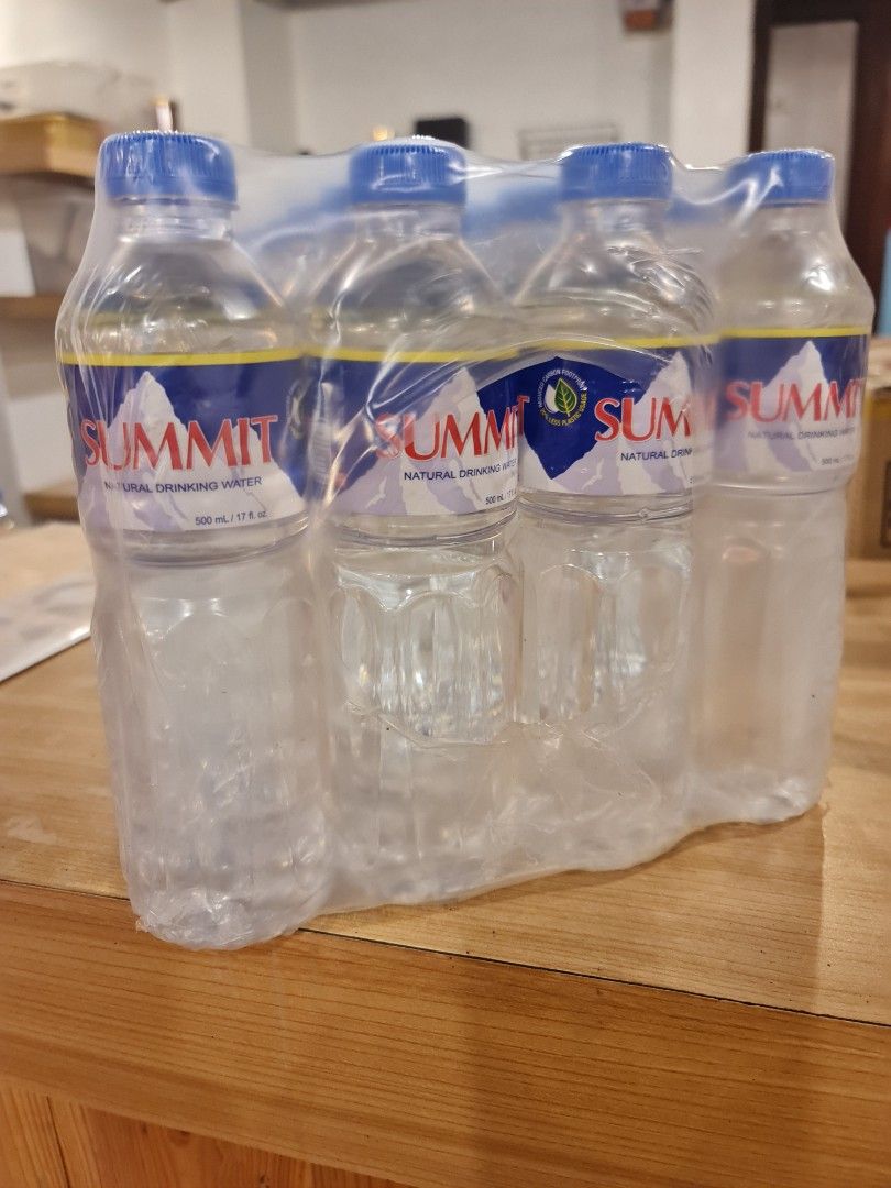 Summit 500ml drinking water (24pcs), Furniture & Home Living ...