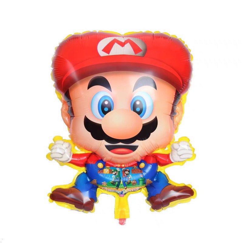 Super Mario Luigi Toad Peach Happy Birthday Party Celebration Balloons ...