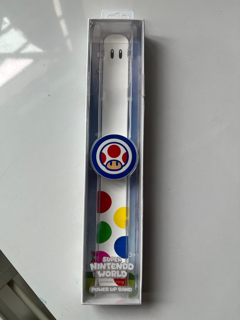 USJ Super Nintendo World Power Up Band (Toad), Hobbies & Toys, Toys ...