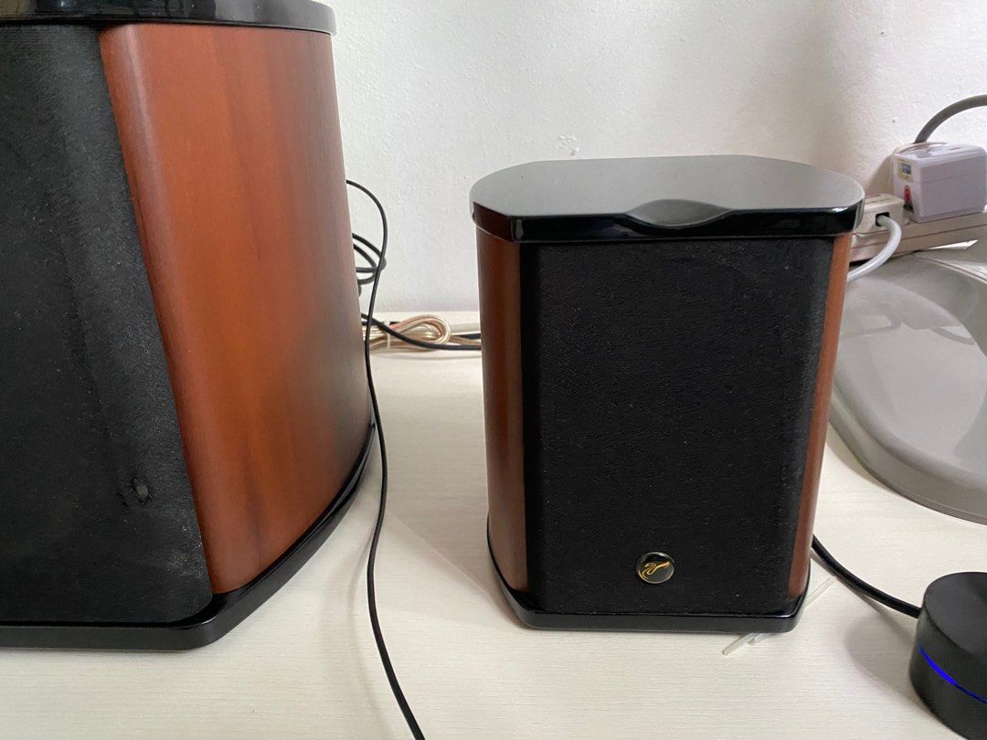 SWAN M50W 2.1 Powered Bookshelf Speakers / amplifier / Home Theatre ...