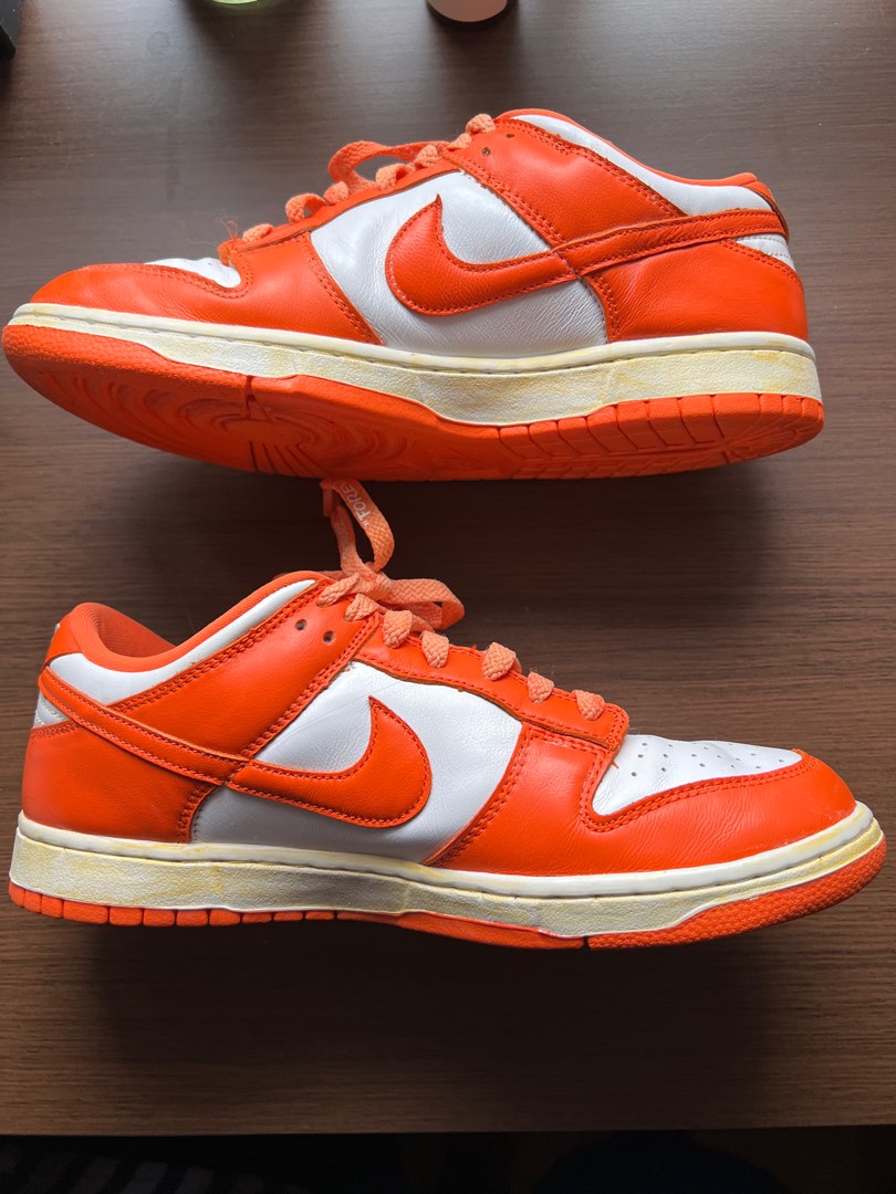 Syracuse dunk low, Men's Fashion, Footwear, Sneakers on Carousell