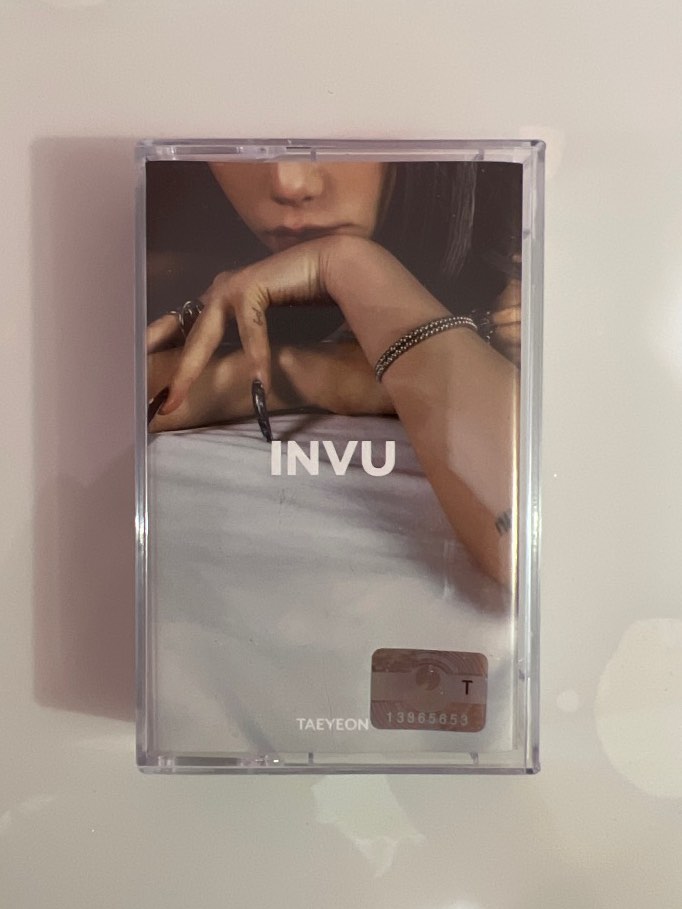 Taeyeon INVU 3rd album cassette, Hobbies & Toys, Memorabilia & Collectibles, K-Wave on Carousell