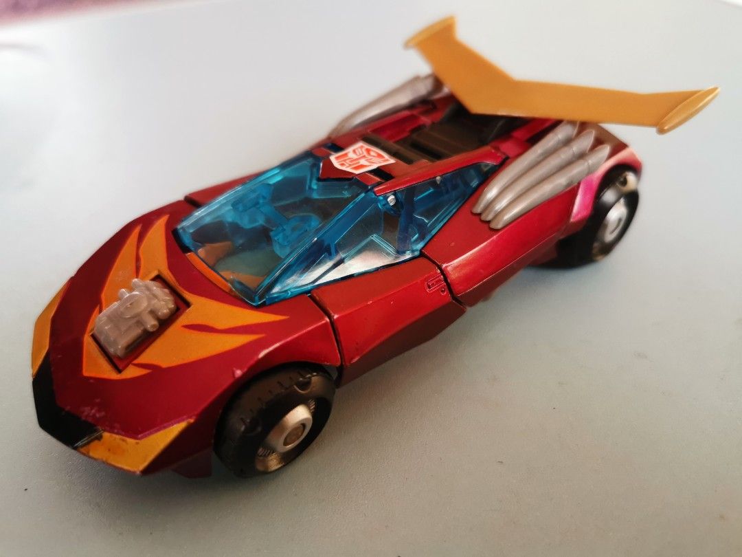 TAKARA DELUXE TRANSFORMERS ANIMATED RODIMUS HOT ROD, Hobbies & Toys ...