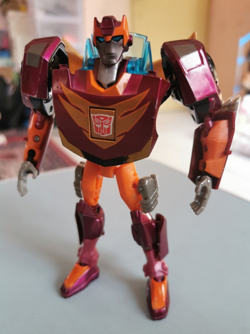 TAKARA DELUXE TRANSFORMERS ANIMATED RODIMUS HOT ROD, Hobbies & Toys ...