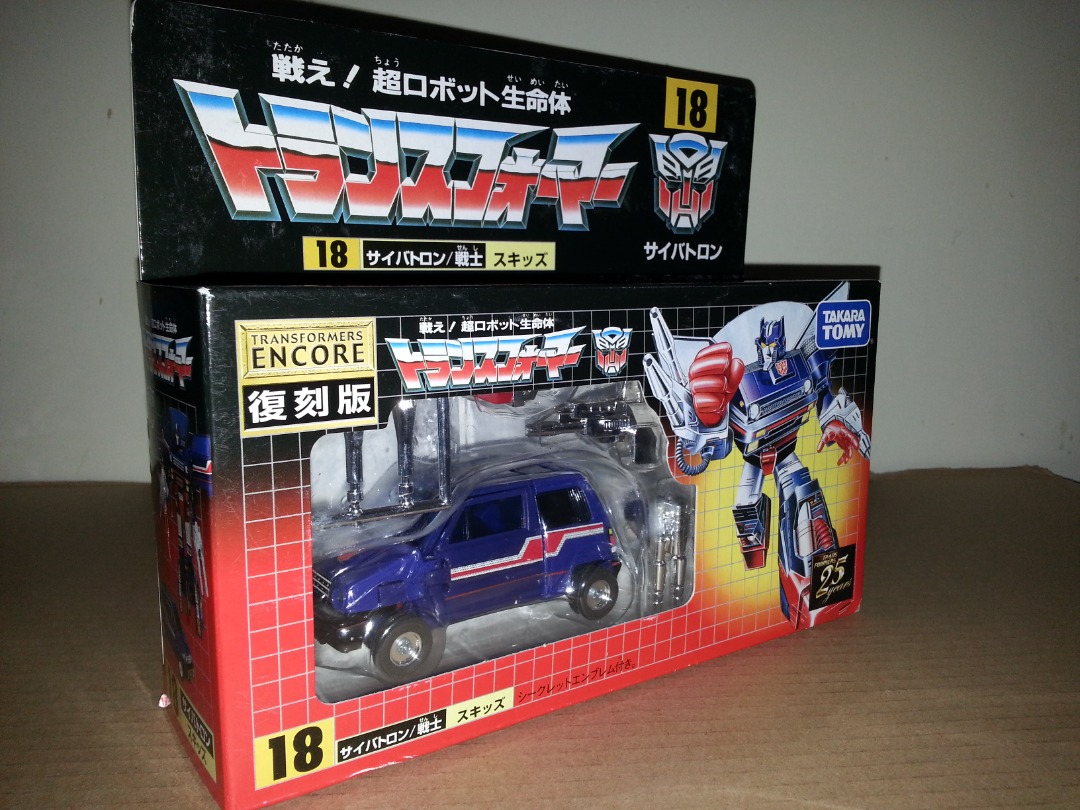 Takara Tomy-Encore 18 Skids 復刻版-變型金剛 Transformers, 興趣及遊戲, 玩具 & 遊戲類 ...