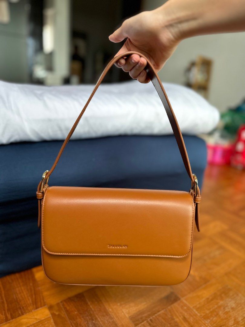 TALLULAH Trish bag in Tan, Women's Fashion, Bags & Wallets, Shoulder ...