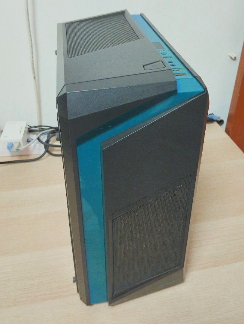 Tecware f3 matx computer case blue, Computers & Tech, Parts ...