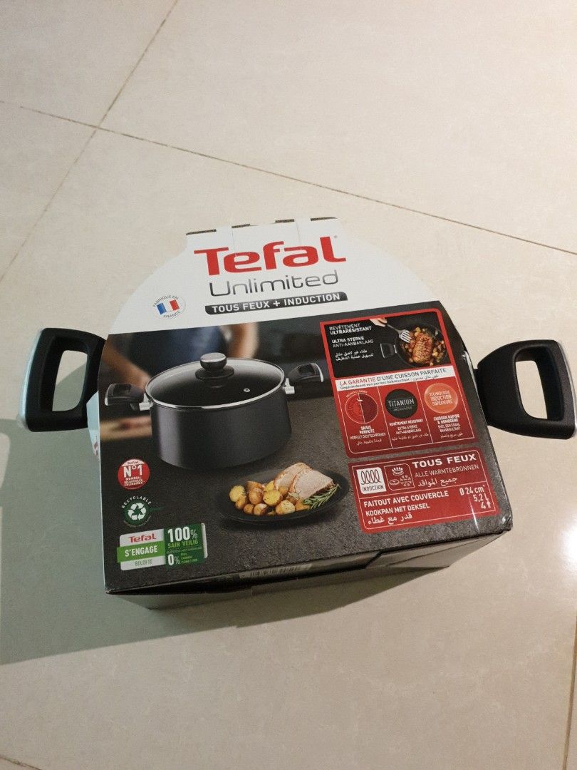 Tefal unlimited tous feux+induction, Furniture & Home Living ... Tefal unlimited tous feux+induction, Furniture & Home Living ...