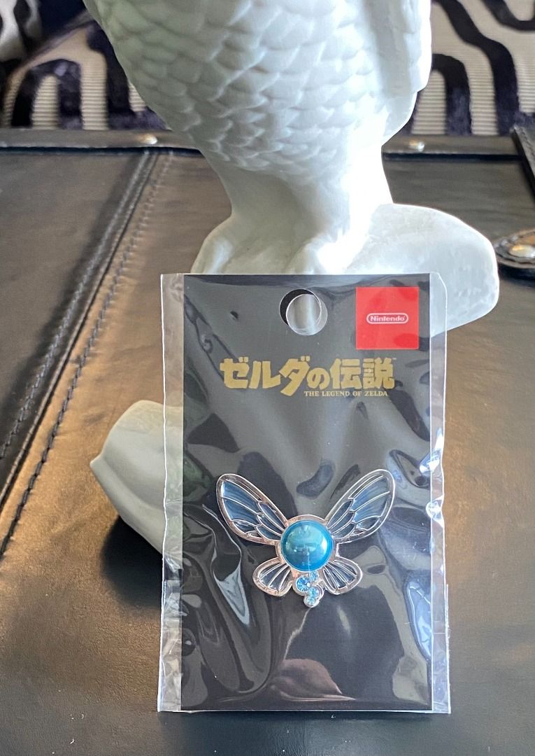 The Legend of Zelda Fairy Navi Lapel Pin(Brand New), Hobbies & Toys ...