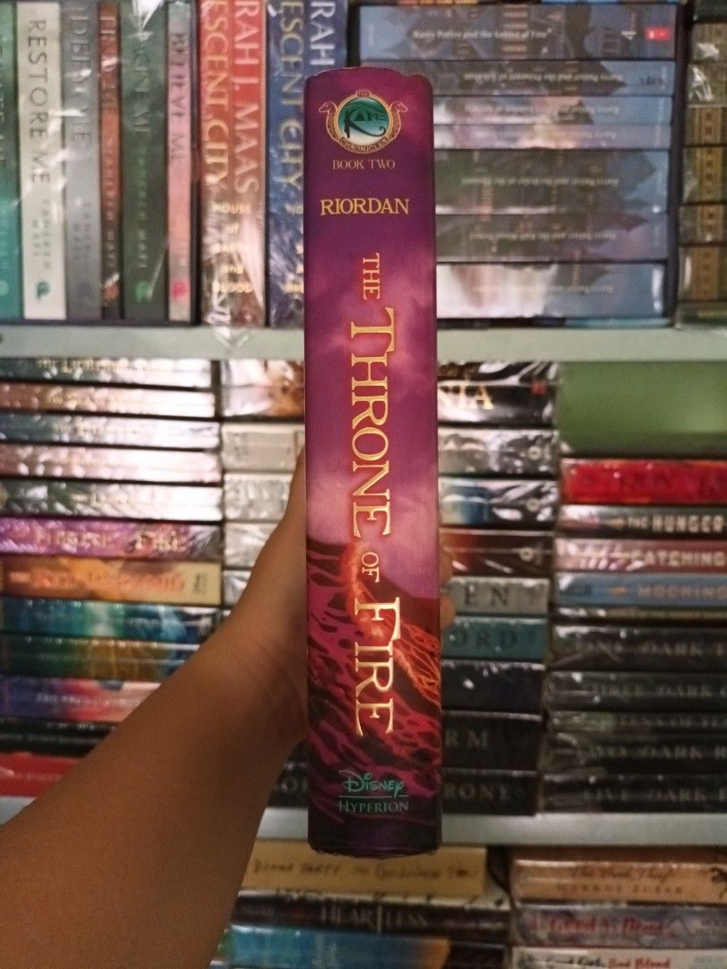 Throne of Fire by Rick Riordan Hardbound HB on Carousell