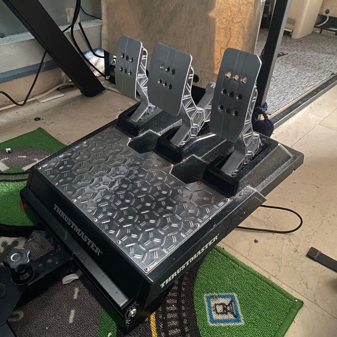 Thrustmaster T300+ T-LCM Loadcell pedals, Video Gaming, Gaming ...