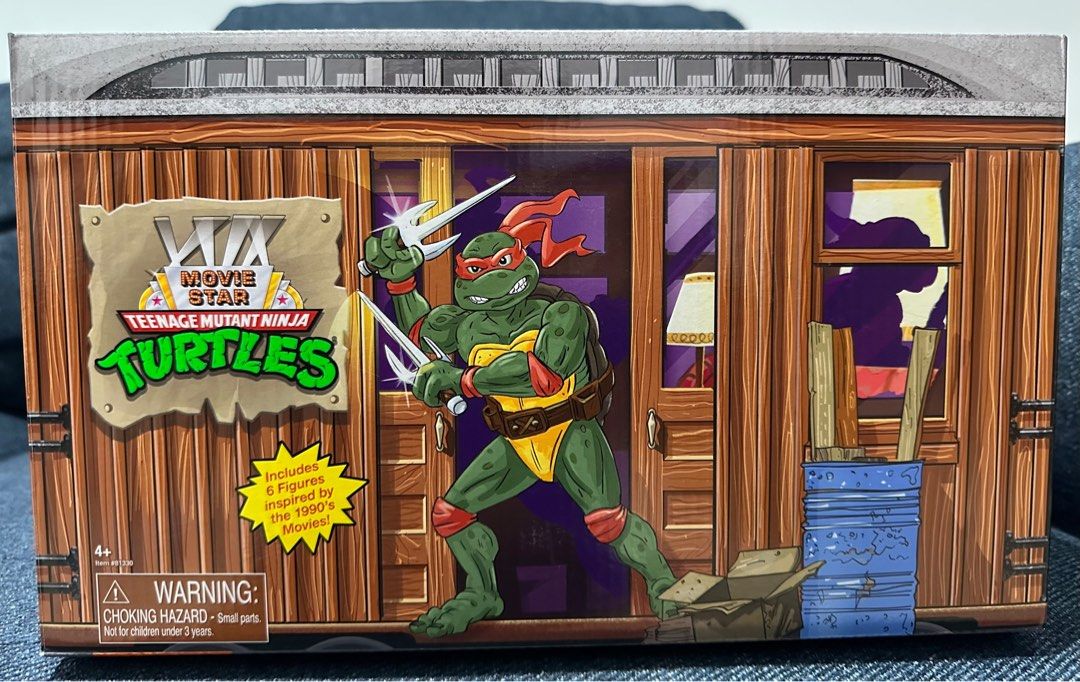 TMNT Movie Star Series Playmates - 6 retro cards (Target exclusive ...