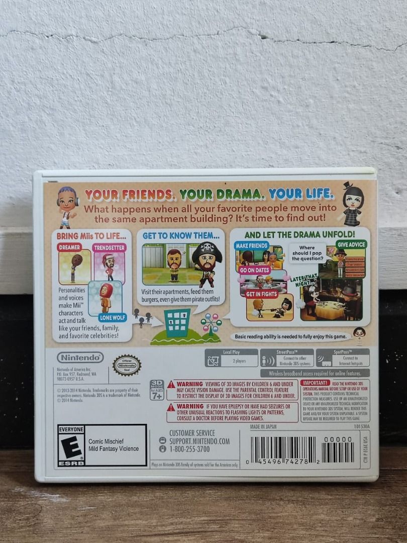 Tomodachi Life Nintendo 3DS, Video Gaming, Video Games, Nintendo on ...