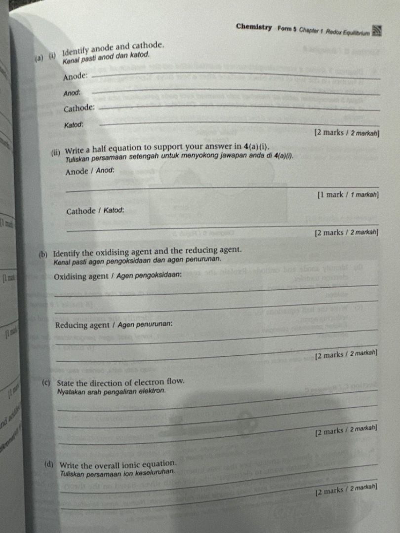 TOP CLASS KSSM FORM 5 CHEMISTRY, Hobbies & Toys, Books & Magazines ...