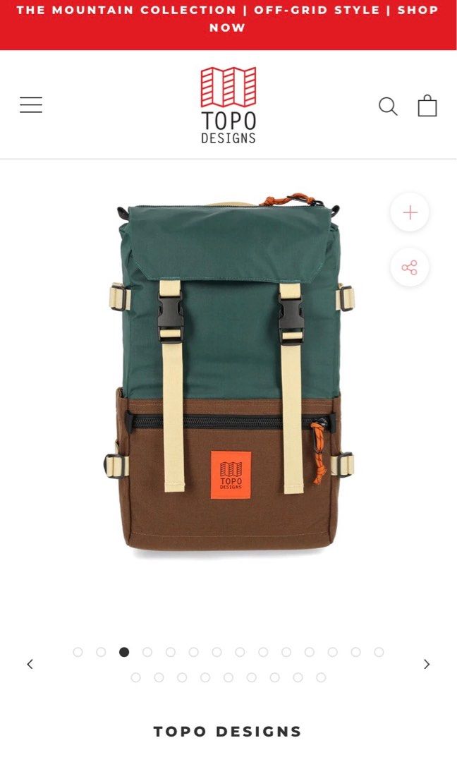 Topo Rover Pack Classic, Men's Fashion, Bags, Backpacks on Carousell