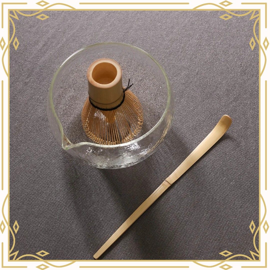 Traditional Matcha Set Bamboo Matcha Whisk Spoon Ceramic Matcha Bowl ...