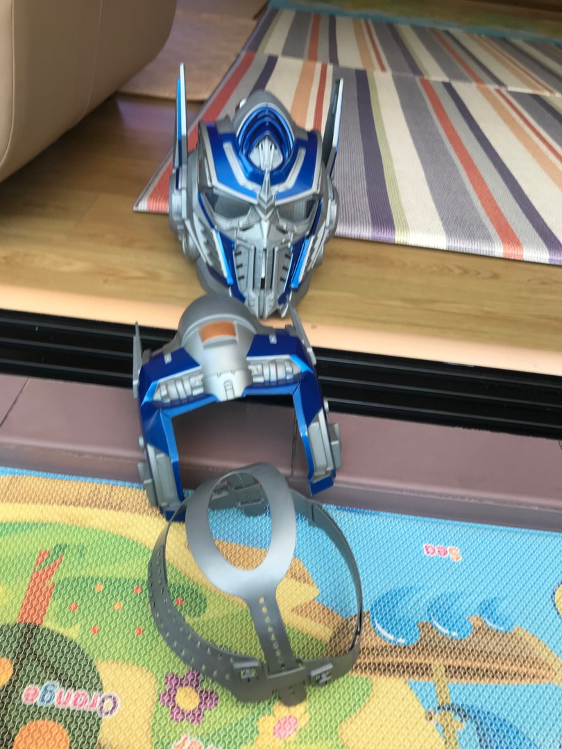 Transformer head wear with voice, Hobbies & Toys, Toys & Games on Carousell