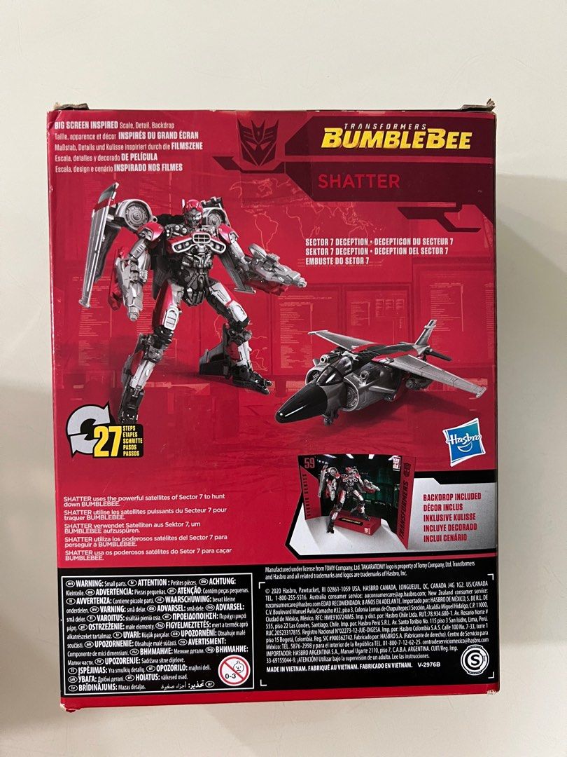 Transformers - Shatter (from Bumblebee), Hobbies & Toys, Toys & Games ...