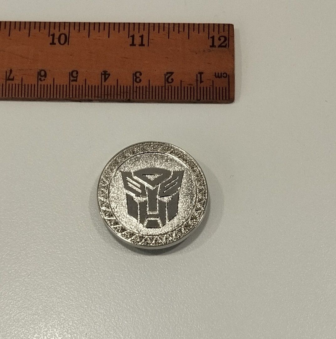 Transformers rise of beast coin medallion badge Autobot logo symbol ...