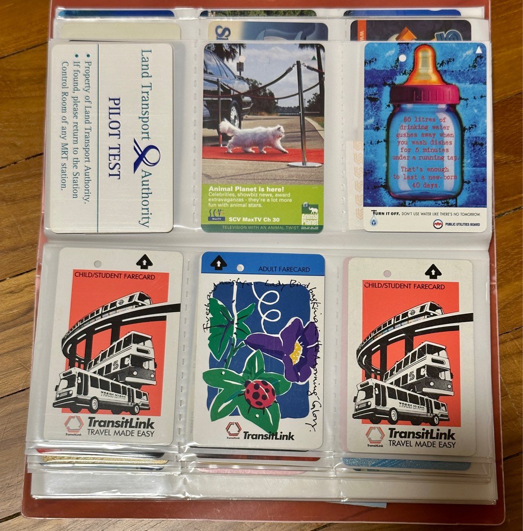 Transitlink Cards, Hobbies & Toys, Memorabilia & Collectibles, Vintage ...