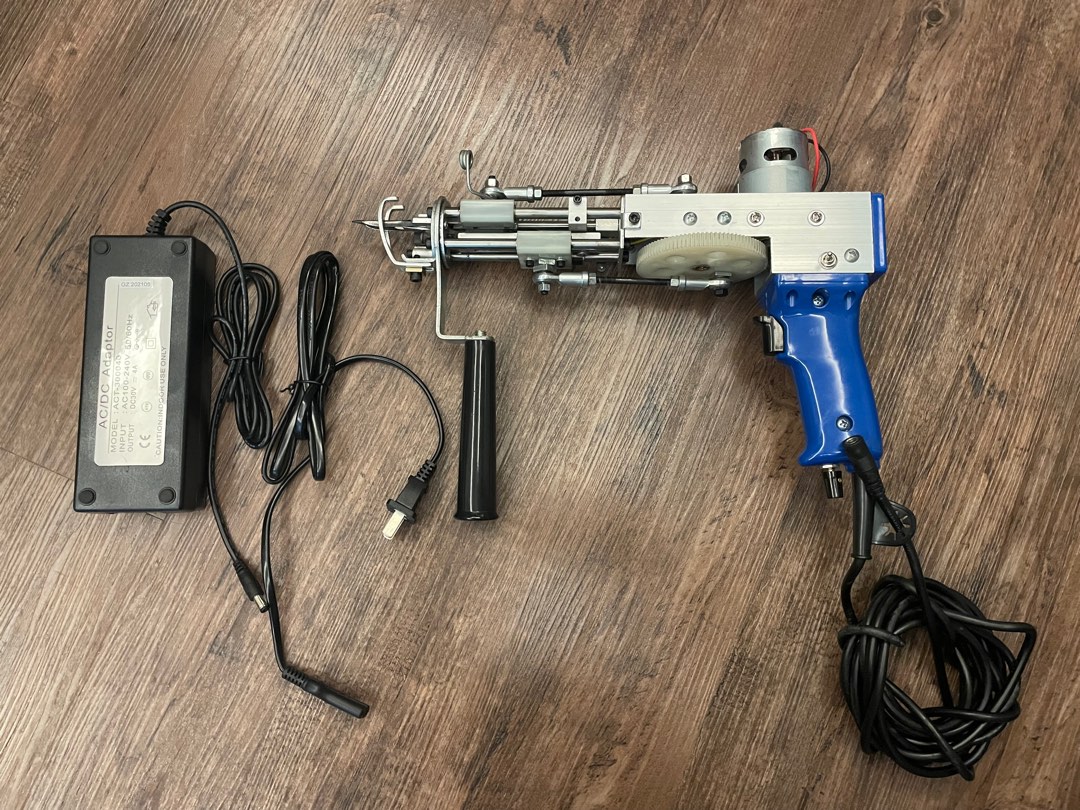 Tufting Gun + Carpet Shaver (Free Yarn winder & Monk Cloth), Hobbies ...