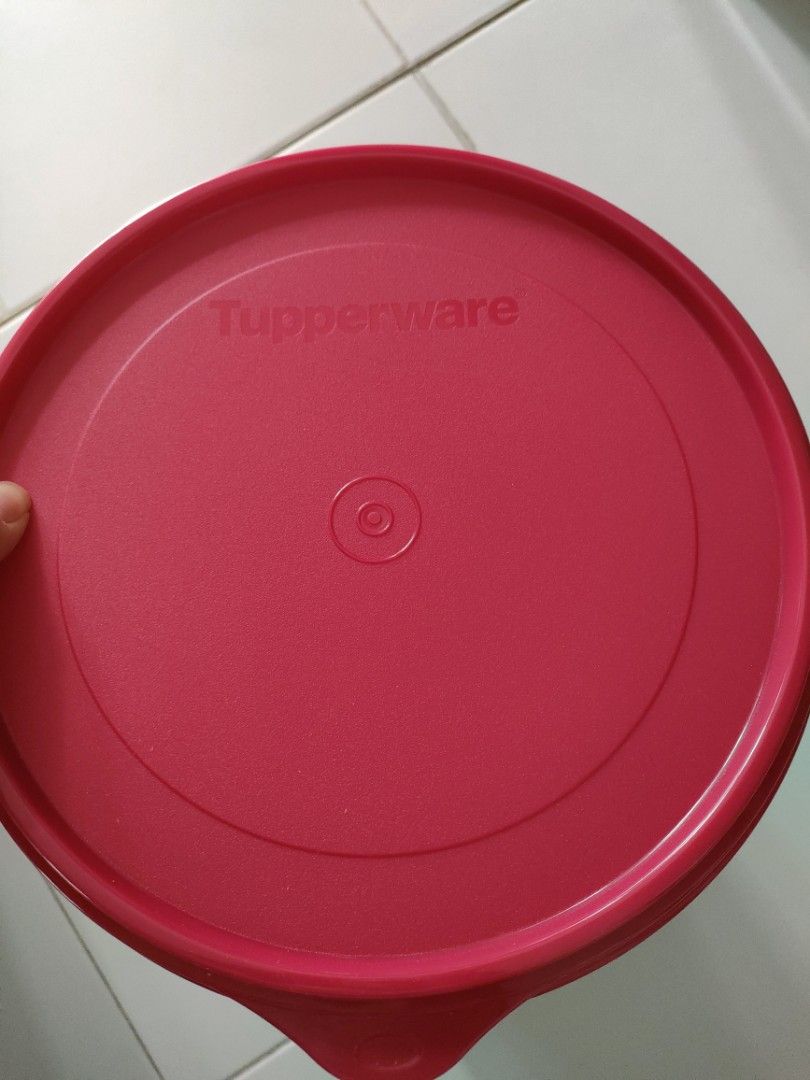 Tupperware tall canister 10L, Furniture & Home Living, Kitchenware ...