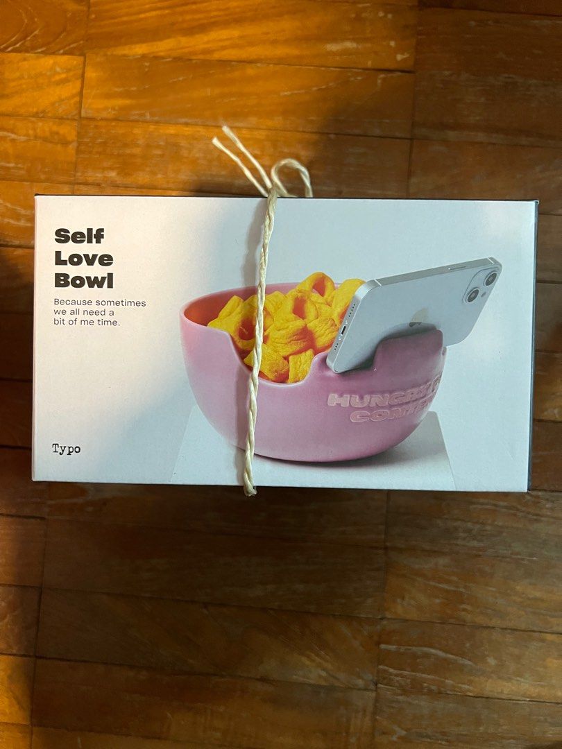 typo self love bowl, Furniture & Home Living, Kitchenware & Tableware ...
