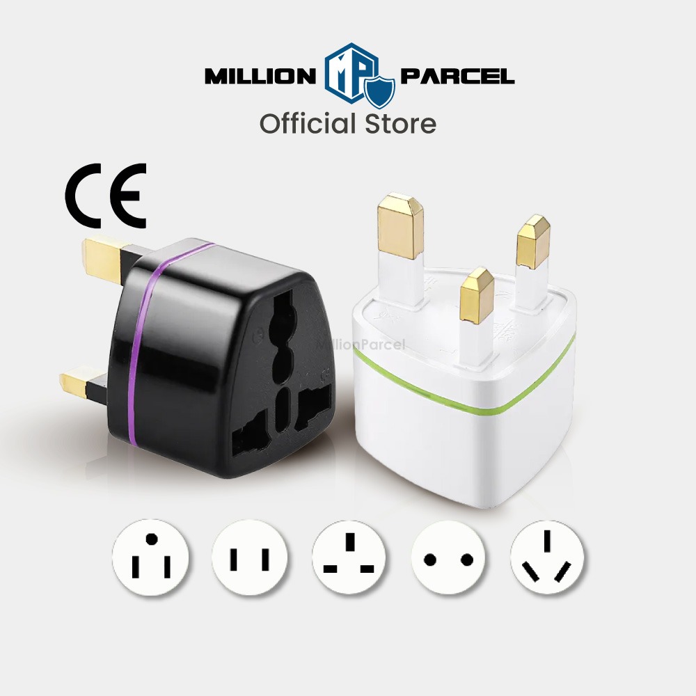 UK/SG 3 Pin Plug Power Converter | Plug Adapter for UK, TV & Home ...