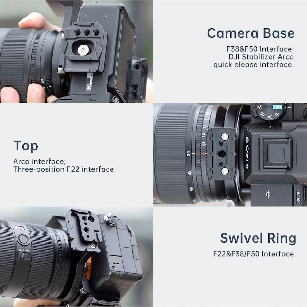 Ulanzi Falcam F22 F38 F50 Horizontal To Vertical Quick Release Mount ...