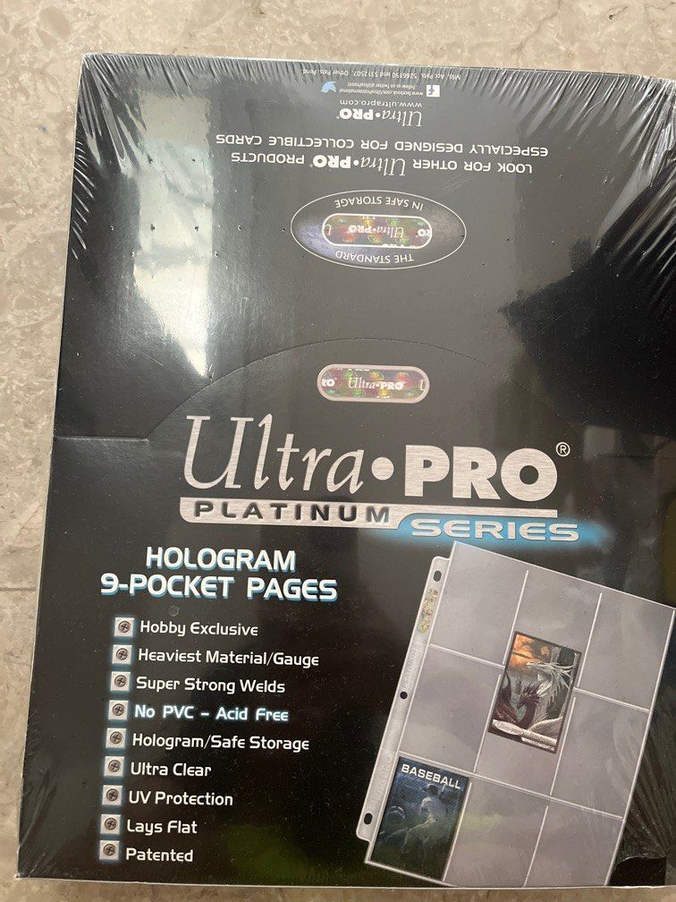 Ultrapro 9pp sleeves, Hobbies & Toys, Memorabilia & Collectibles, K ...