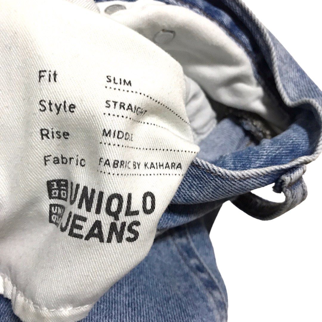 Uniqlo Tattered Denim Jeans On Carousell