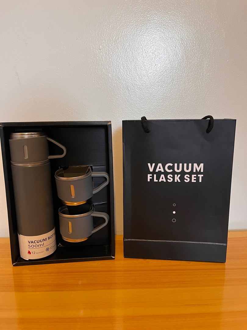 Vacuum Flask Set, Furniture & Home Living, Kitchenware & Tableware ...