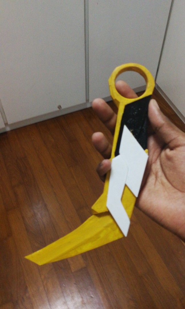 Valorant working prime karambit cosplay prop, Hobbies & Toys ...