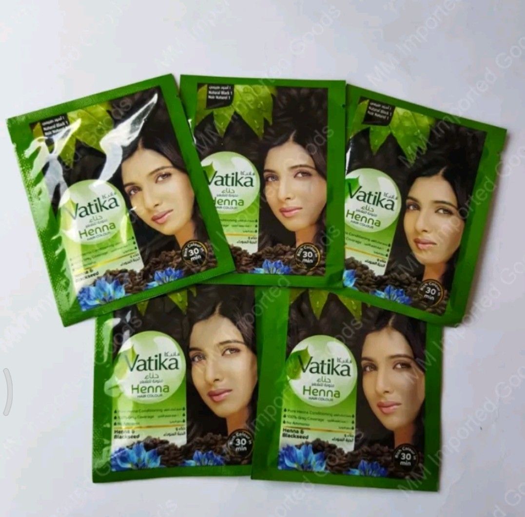 Vatika henna hair colour natural black (10g) from dubai, Beauty ...