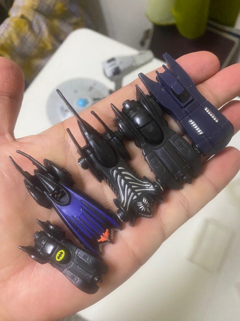 Vintage 1996 Microverse Batman Batmobile (opening canopy), Hobbies ...