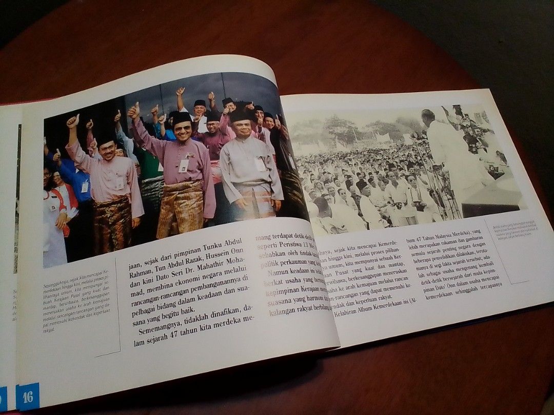 Vintage Buku Album kemerdekaan / Cetakan pertama 1993 / Hard cover ...