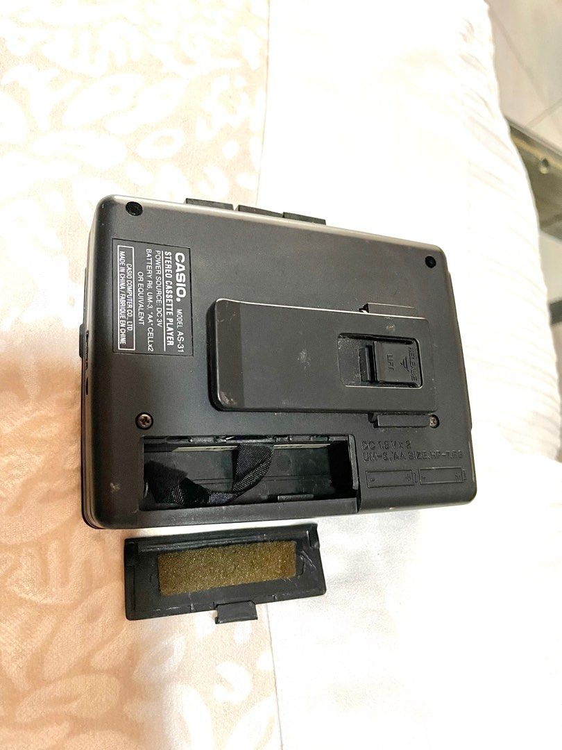 Vintage Casio Portable Cassette Player, Hobbies & Toys, Memorabilia ...