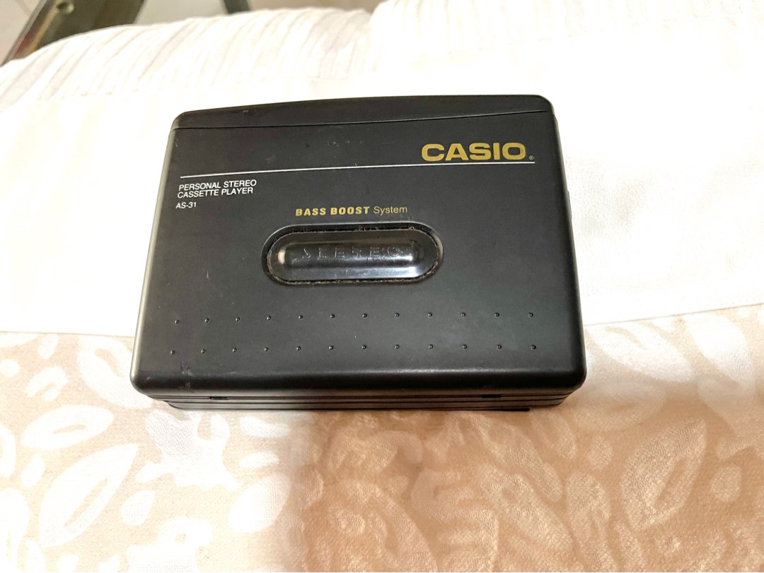 Vintage Casio Portable Cassette Player, Hobbies & Toys, Memorabilia ...