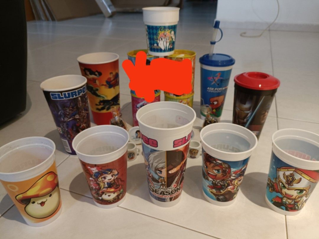 Vintage Collectibles (KFC CD Boardgames/McDonald CD/Maplestory Slurpee ...